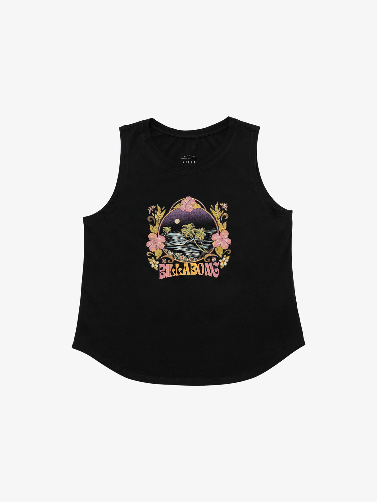 Womens Hibiscus Paradise Muscle Tee | Billabong Malaysia | Muscle Tee